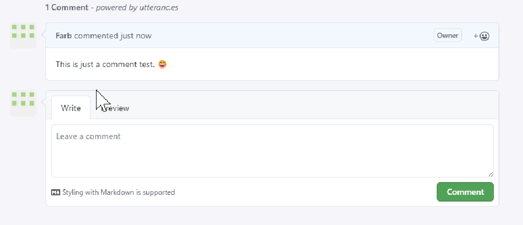 Hugo+Stack主题快速集成免费的评论系统utterance
